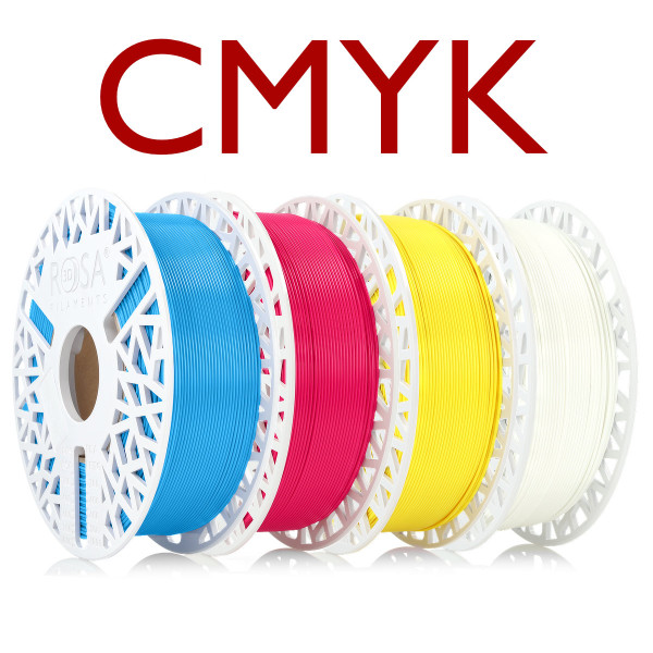 PLA Lithophane CMYK 1,75mm SET 4kg